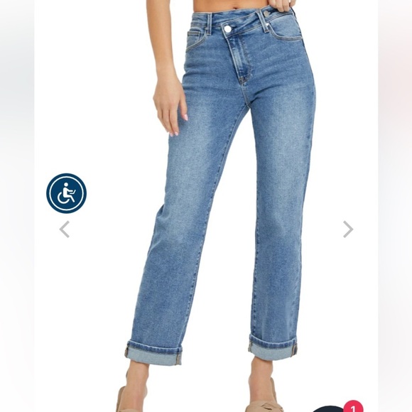 cross over | Jeans | Crossover Hi Rise Almost Barreled Leg Trending ...